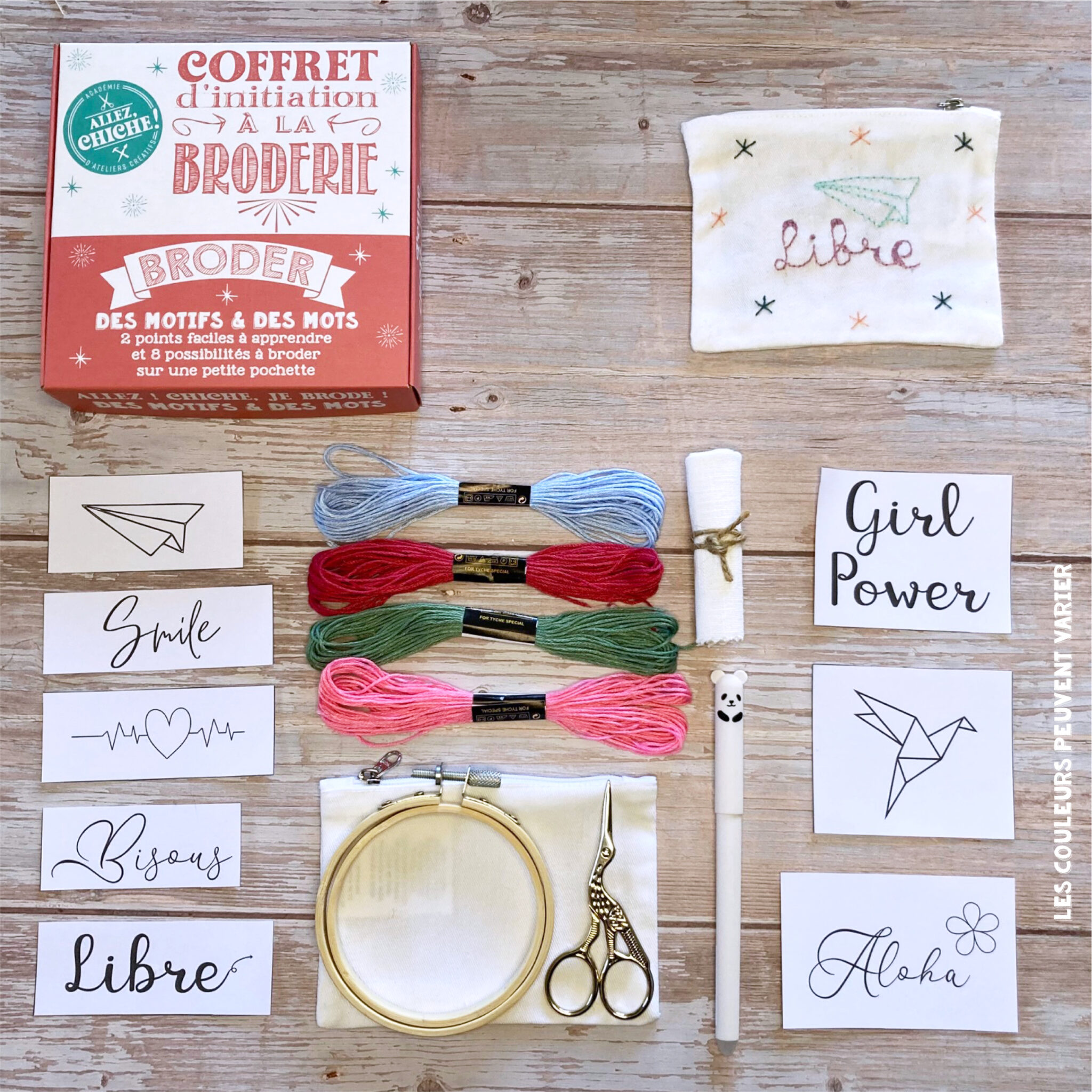 Coffret "Broder des motifs et des mots" - Allez, Chiche ! Académie d ...